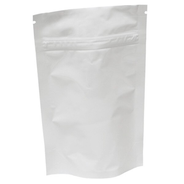 Child Resistant RELYON Stand-Up Safety Zipper Pouch, White, 1/2 oz, 5 ...