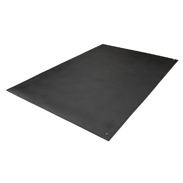 SCS 1964 3X60 Conductive Vinyl Floor Mat Roll, 3' x 60', Black