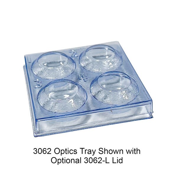 3062-L Optics Packaging Tray Cover, Fits Optics Tray 3062
