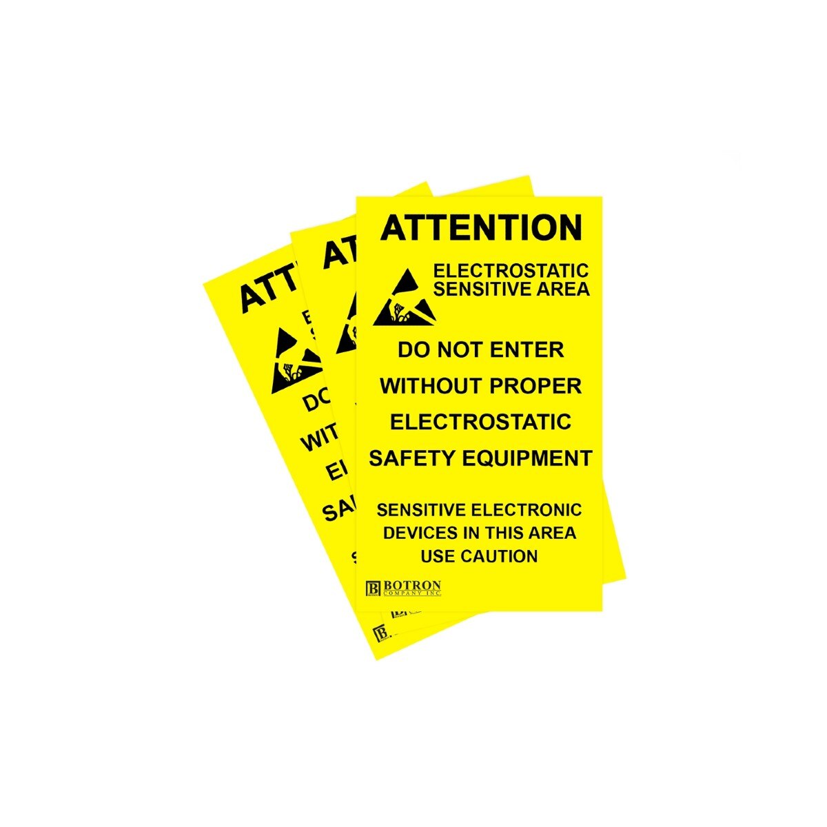 B6720 ESD Poster | ESD Attention Sign |Correct Products