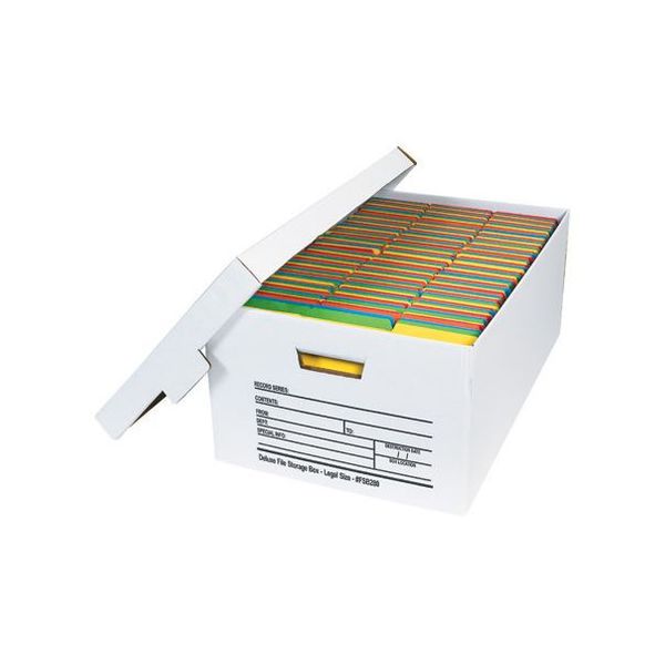 Deluxe File Storage Boxes, 24" x 15" x 10" - Correct Products