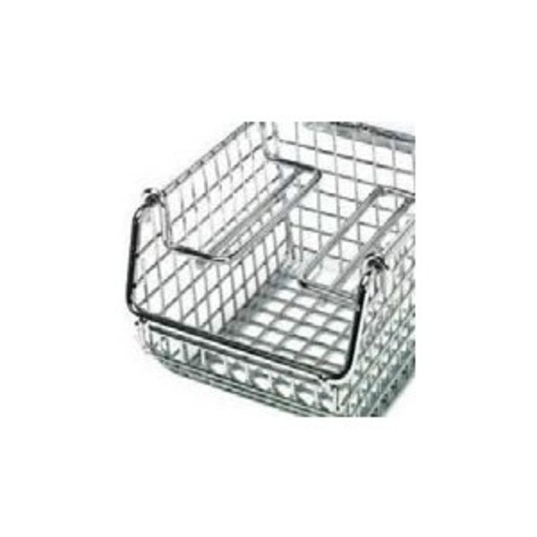Quantum Storage HMB510C Chrome Side Stacking Ledge for Wire Mesh Bin QMB510C