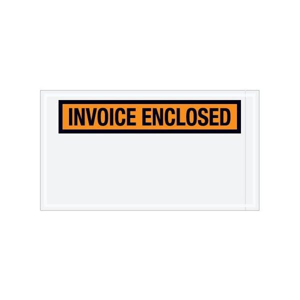"Invoice Enclosed" Envelopes, 5-1/2" x 10", 1,000/Case