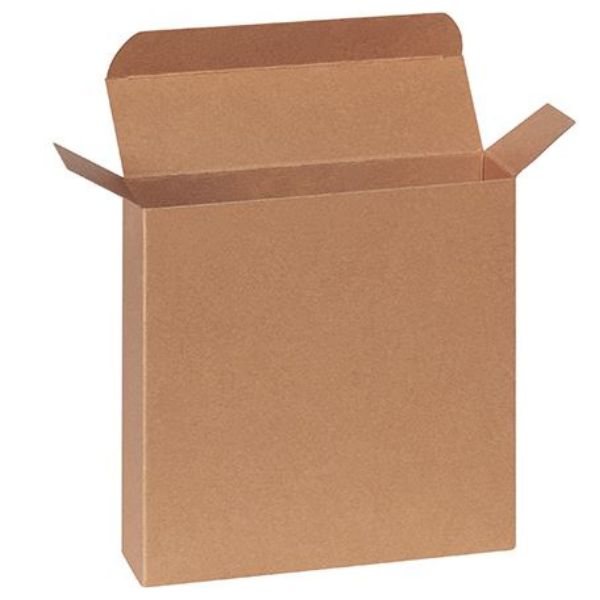 7 1/4" x 2" x 7 1/4" Kraft Folding Cartons | PPP-B-566 - Correct Products