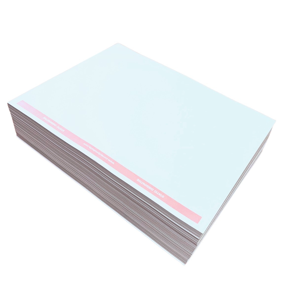 ESD Paper | ESD Static Dissipative Paper with Pink Stripe | Correct ...