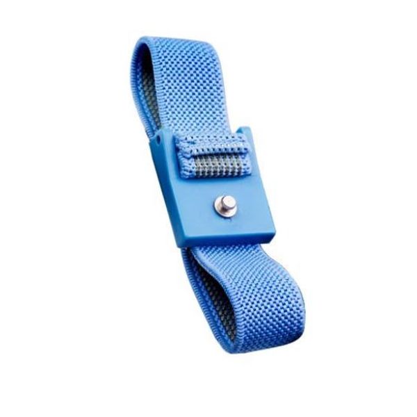 WB1004 Adjustable Blue Fabric ESD Wrist Band - Correct Products